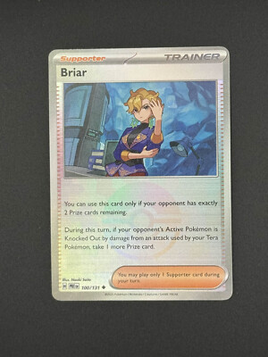 Briar (Poke Ball Pattern) 100/131 Prismatic Evolutions Holo | eBay