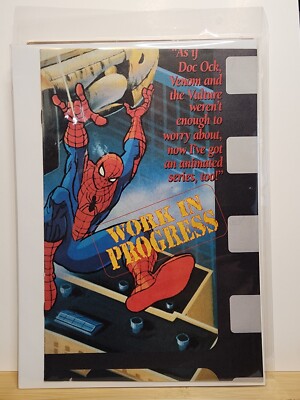 Spider-Man: Work in Progress Insert - 1993 - F/VF | eBay