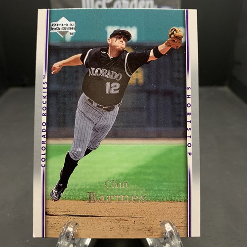 2007 Upper Deck Baseball Card #304 Clint Barmes Colorado Rockies | eBay