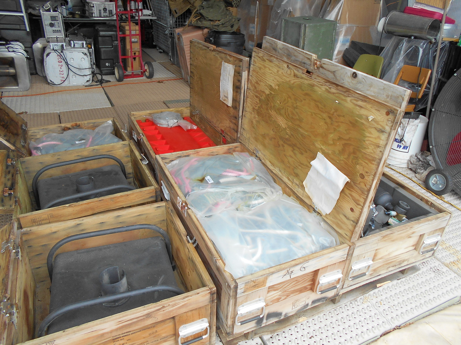 MILITARY SURPLUS PORTABLE VEHICLE ARRESTING BARRIER CAR TRUCK ARMY ...