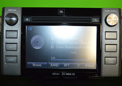 14-19 Toyota Tundra factory JBL Entune Nav CD player HD radio 510210 ...