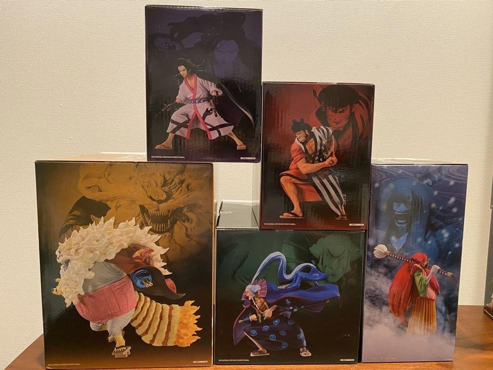 One Piece Ichiban Kuji Nekomamushi Kanjuro Izo Kin'emon Denjiro Figure | eBay