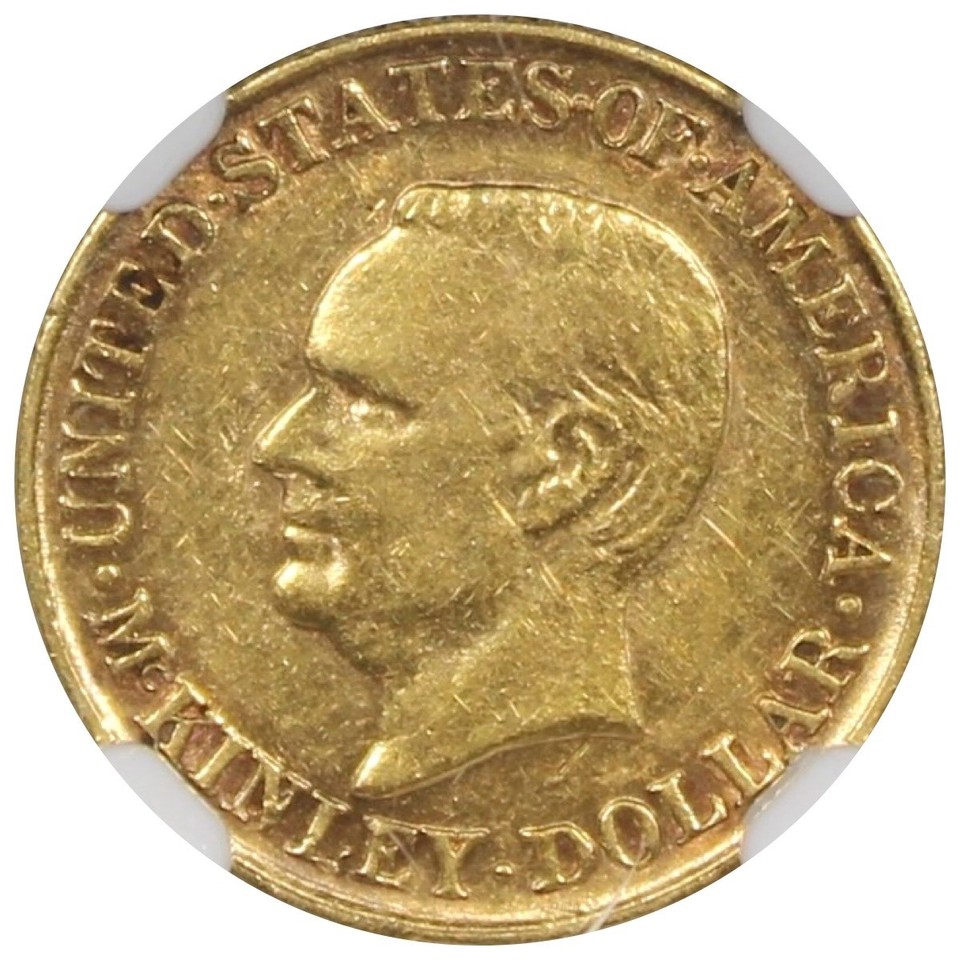 1916 McKinley Gold Dollar NGC AU58 Circulated Scarce Coin | eBay
