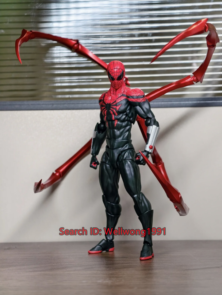 In Stock Mess Toys Superior Spiderman Octopus Spider Action Figure Toy ...