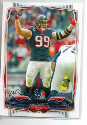 2014 TOPPS FOOTBALL HOUSTON TEXANS 15 CARD TEAM SET INCLUDES ALL ...