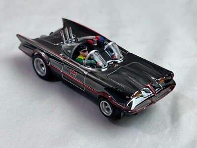 HO SCALE SLOT CAR AUTO WORLD ROUND 2 BATMOBILE PEWTER METALLIC | eBay