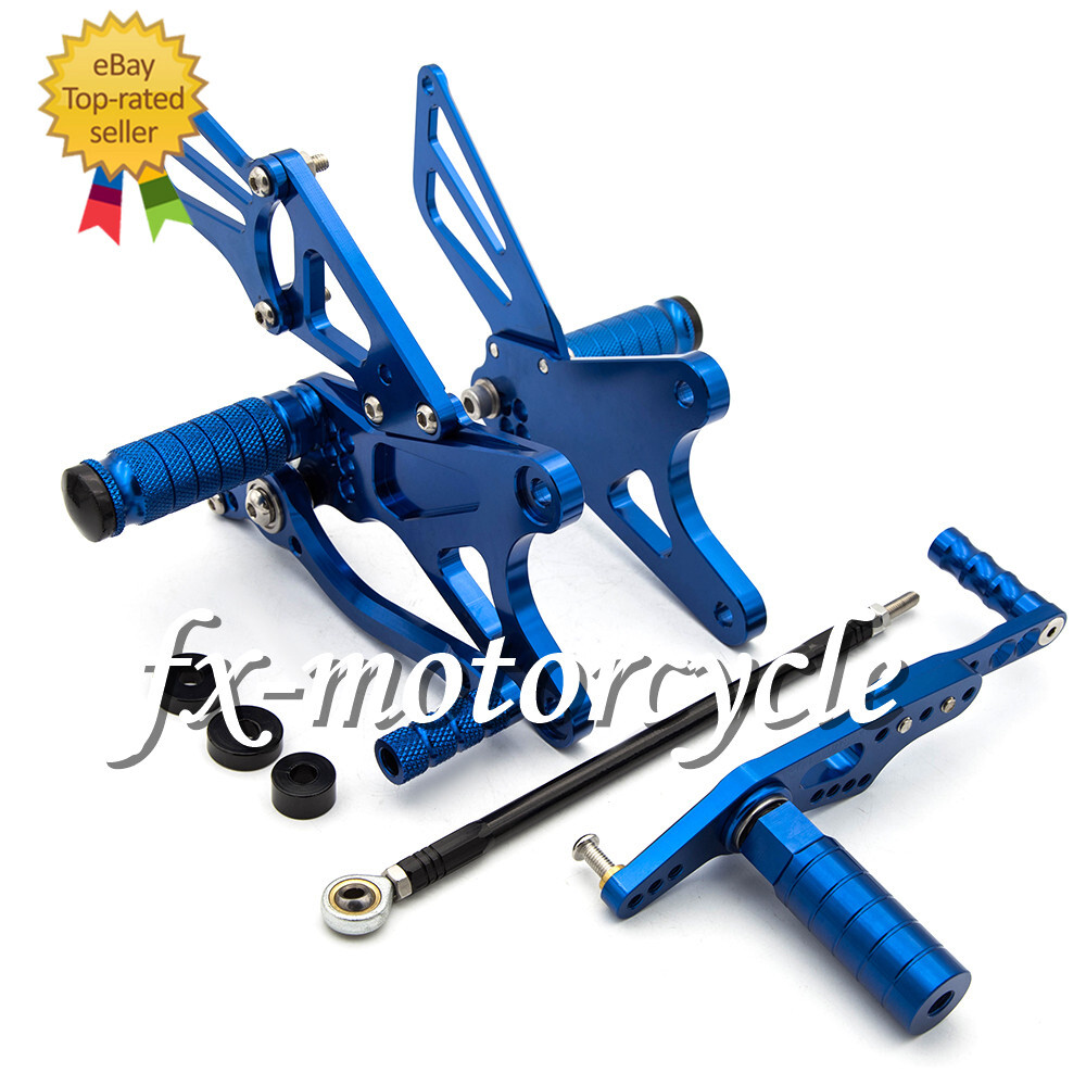 For Yamaha YZF R1 2009 2010 2011 2012 2013 2014 CNC Rearset Footpegs ...