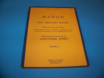 C.L. Hanon The Virtuoso Pianist Book 1 Collection / Song Book ...