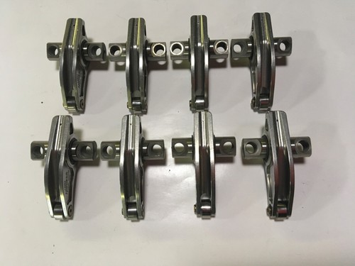 8 T&D Hendrick Stainless Steel Titanium Shaft Rocker Arms SB2 UMP IMCA ...
