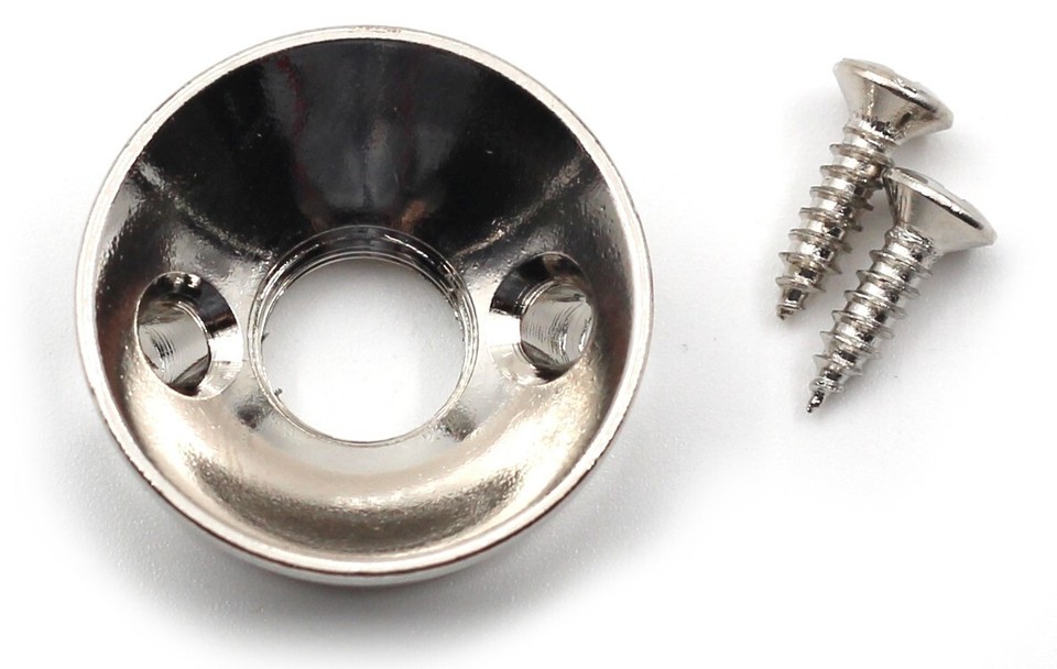 Electrosocket Jack Plate NICKEL TELE w/ Screws and SWITCHCRAFT Jack | eBay