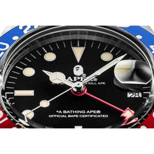 ZODIAC GMT Quartz Watch Pepsi Bezel Red Blue 40mm Men's Professional ...