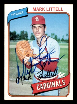 1980 Topps Baseball #631 Mark Littell Signed Autograph (No COA) | eBay