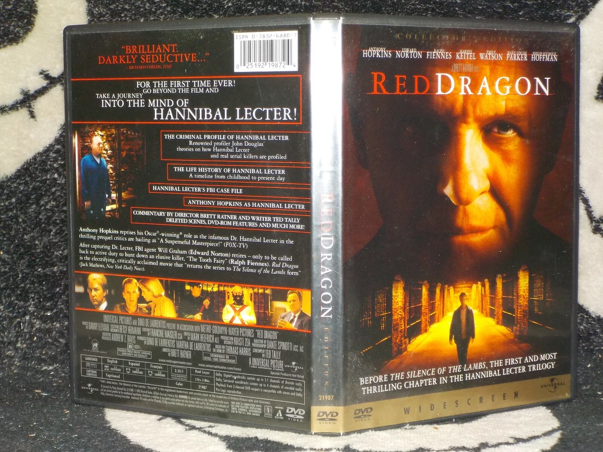 Anthony Hopkins Red Dragon
