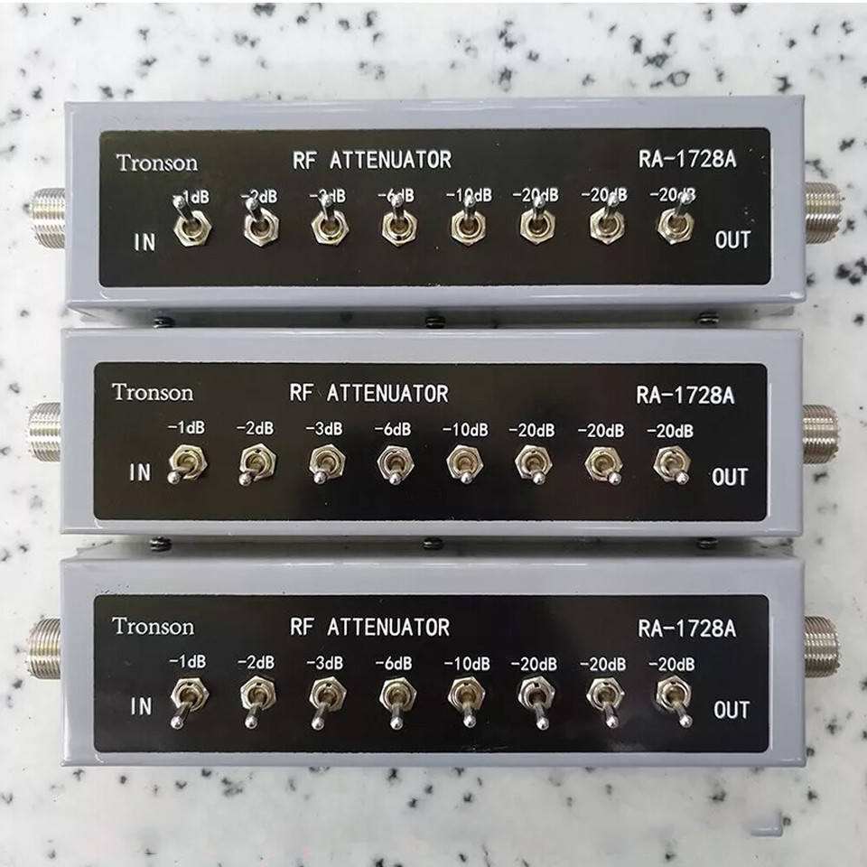 Variable/Step Attenuators RF ATTENUATOR 82DB 50Ω fits for Ham Radio ...