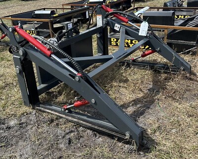 New! Raytree Skid steer Pipe Grapple Forks | eBay