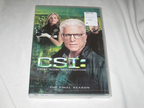 CSI: The Final Season DVD's NEW 5-Disc Ted Danson Elisabeth Shue Sealed ...
