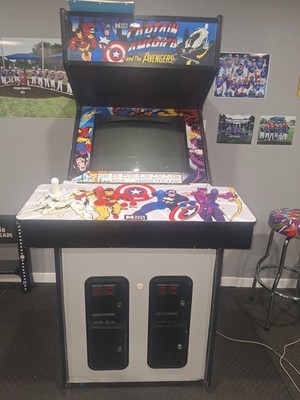 Original Captain America and The Avengers Arcade – Fully Restored – CRT ...