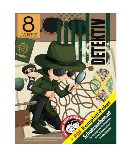 Detektiv Kindergeburtstag 8 Jahre