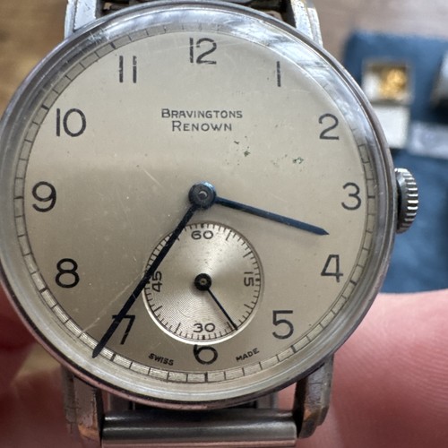 BRAVINGTONS RENOWN Men’s Wrist Watch Stainless Steel Strap | eBay