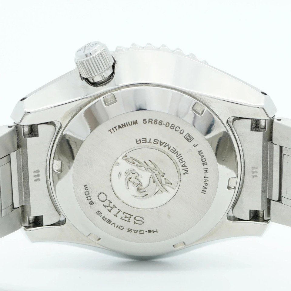Seiko Prospex Marinemaster Spring Drive Diver 600m Titanium 45.7mm ...