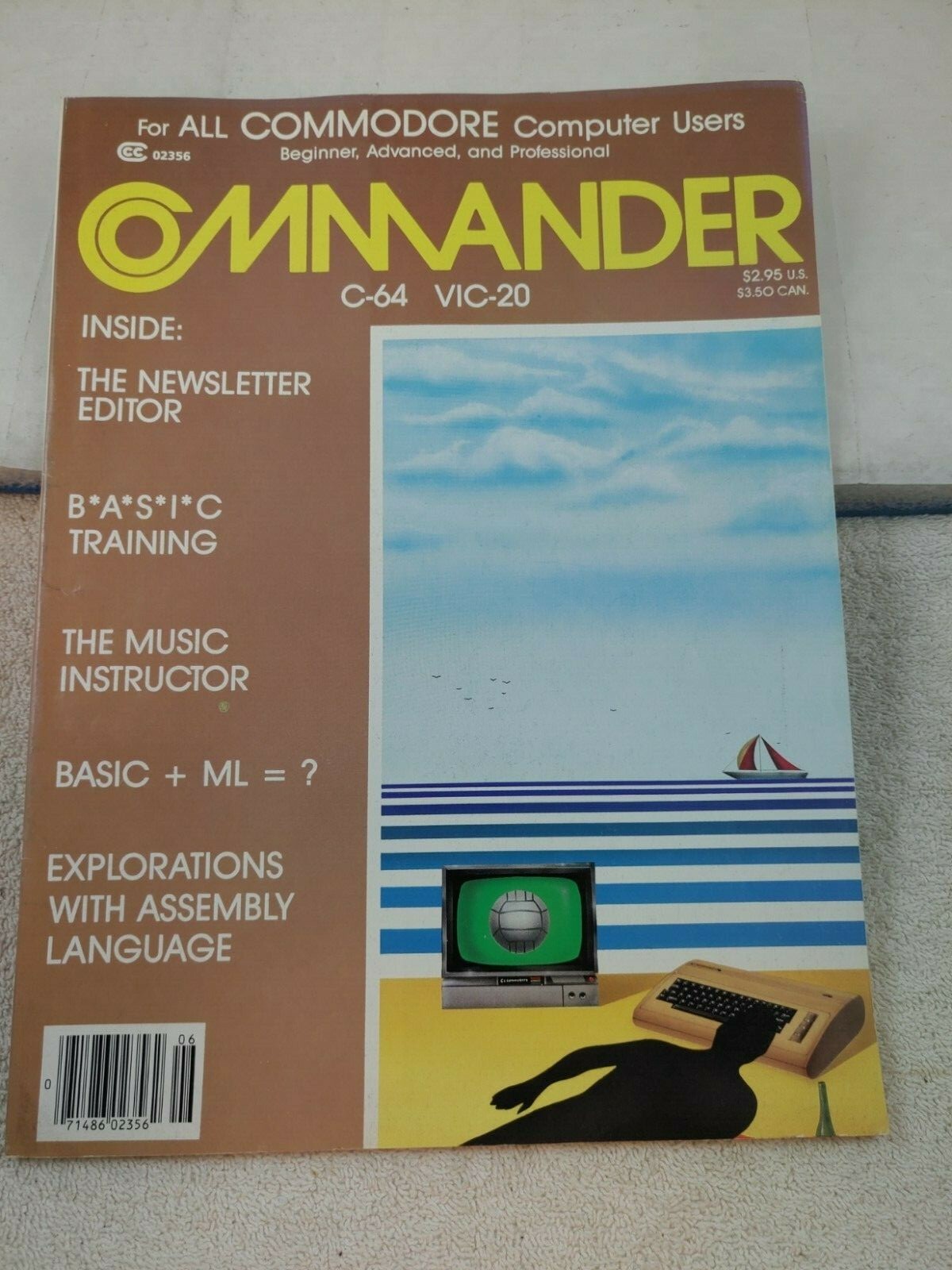 Rare Vintage June, 1984 Commander Magazine - Commadore C-64 & VIC-20 ...