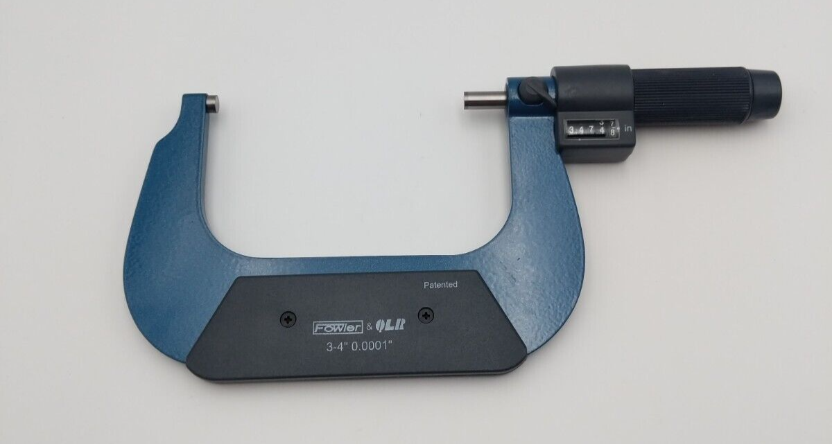 Fowler 3-4" Digit Counter Micrometer 52-224-004 | eBay