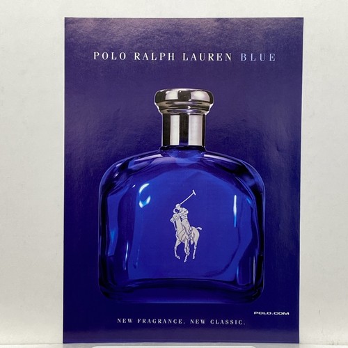 2002 Polo Ralph Lauren Blue 2 pg PRINT AD Fragrance 2000s Cologne ...