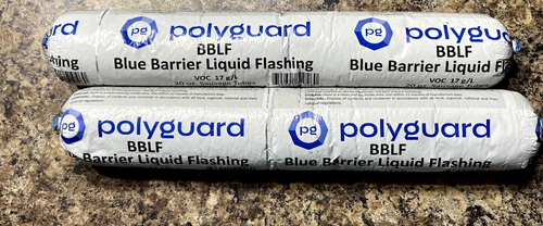 2pk PolyGuard Blue Barrier Liquid Flashing 20 oz tubes | eBay