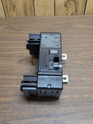 SIEMENS MBK200A EQ8695 200 AMP 2 Pole 120/240 VOLT MAIN CIRCUIT BREAKER ...