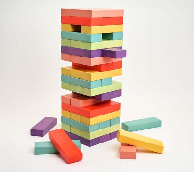3-Foot Jumbo Stacking Wood Blocks 54-Piece Game by Bobby Berk | eBay