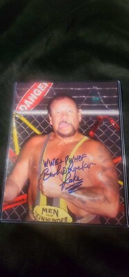 Bushwhacker Luke Autographed 8x10 WWE WWF NWA WCW | eBay