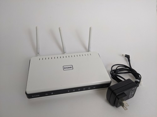 D-Link DIR-655 B1 300 Mbps 4-Port Gigabit Wireless N Router w/ Power ...
