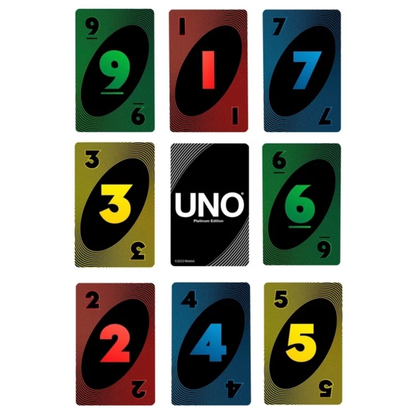 UNO Platinum Edition Card Game for Adults, Kids, Teens & Game Night | eBay