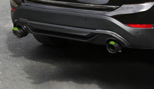 For BMW X1 F48 2016-2021 Carbon Fiber ABS Rear Bumper Diffuser Spoiler ...