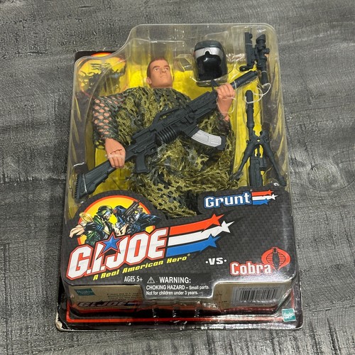 NEW SEALED 2001 HASBRO GI JOE GRUNT 12" ACTION FIGURE | eBay