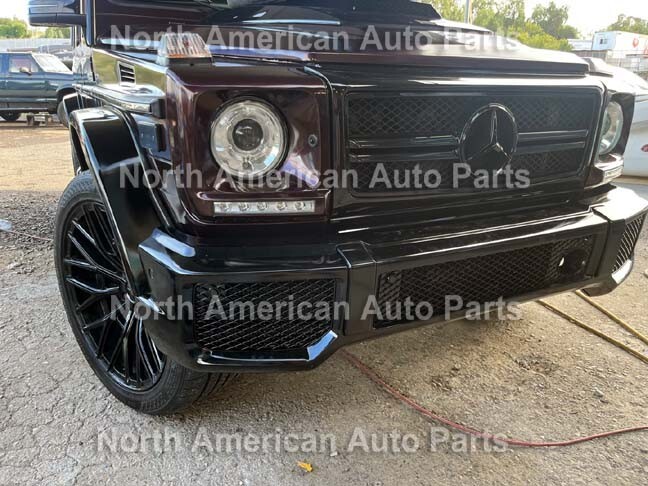 G63 Front Bumper + Flares Conversion Facelift Body Kit Cover G500 G550 ...
