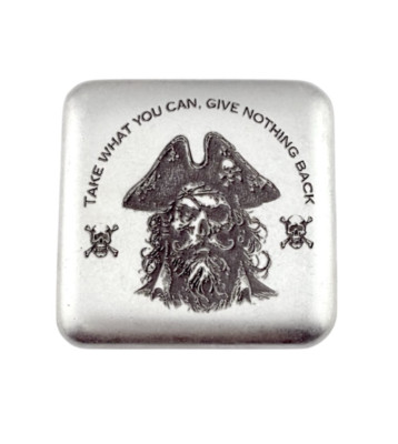 5 Troy Ounce 999 Fine Silver - Take What You Can Give Nothing Back Art ...