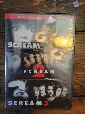 Scream Triple Feature (DVD) 32429344427| eBay