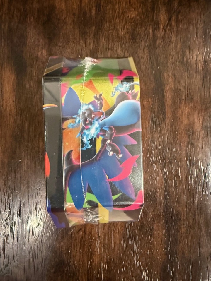 Pokémon Mega Charizard Y EX Sealed Tin – 2026, 4 Booster Packs, Promo ...