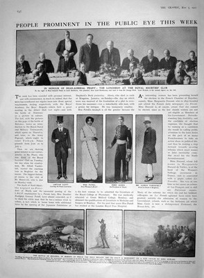 Old 1910 Rear-Admiral Peary Strathcona Scott Patell Alexis War Bidass ...