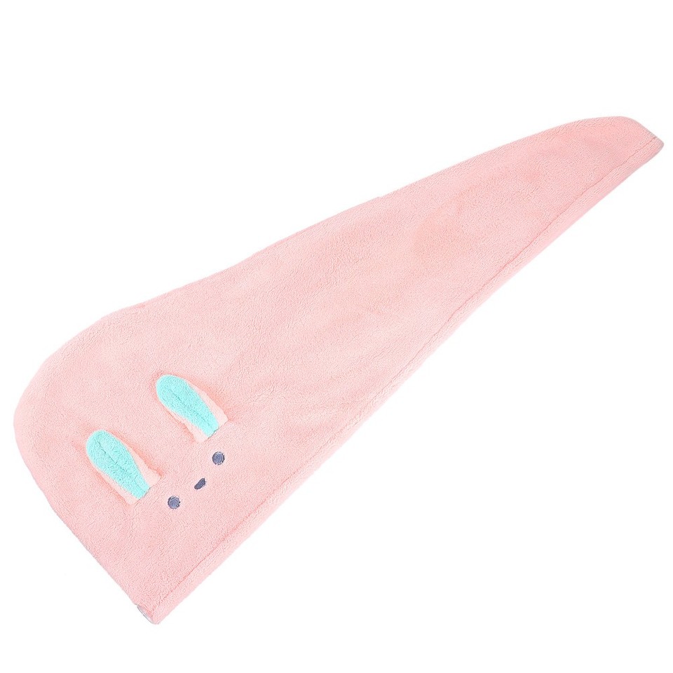 Lovely Hair Drying Hat Absorbent Hair Drying Towel Cartoon Bathing Hat ...