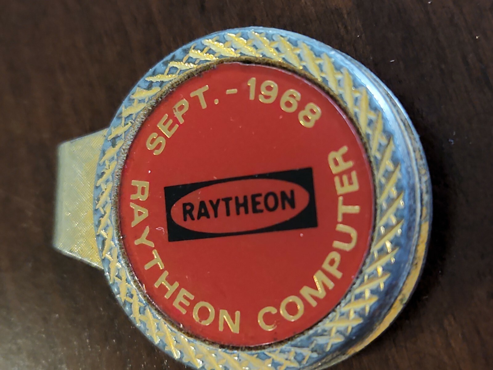 c. SEPT. 1968 Raytheon Computer Money Clip Advertisin… - Gem