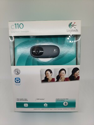 Logitech C110 Web Cam 97855074232| eBay