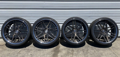 22" 5x120 3 Piece iForged Legacy V2 Custom Deep Concave Wheels | 9.5 ...