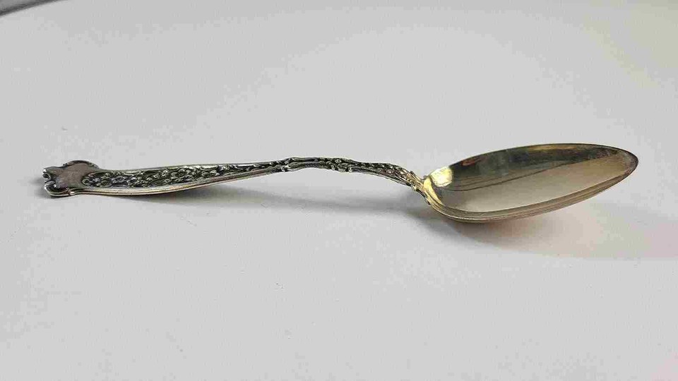 Sterling Silver Teaspoon Whiting Dresden 5 1/4" - 5 O'clock Spoon | eBay