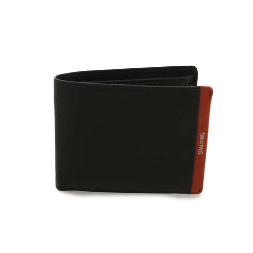 SPALDING Wallet HORIZON Male Leather Brown - 530041-U100 | eBay