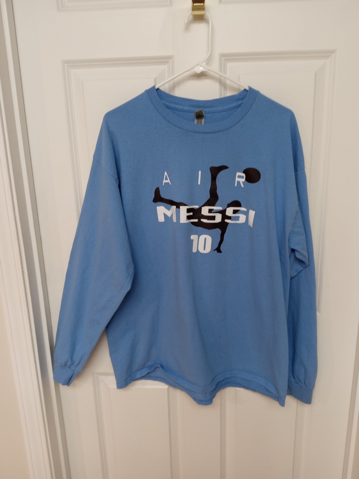 Lionel Messi Messi Argentina Air Messi Long Sleeve Sh… - Gem