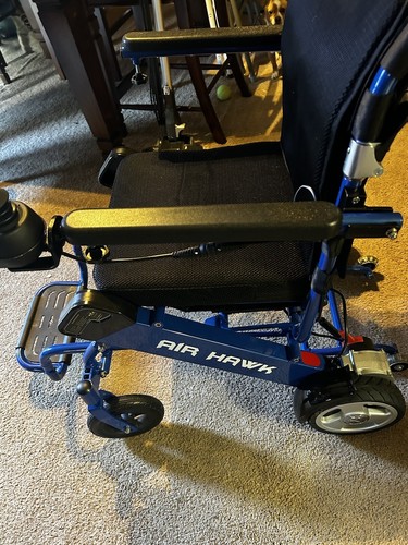 AIR HAWK Foldable Wheelchair (WITH CHARGER) Works Perfectly Fine | eBay