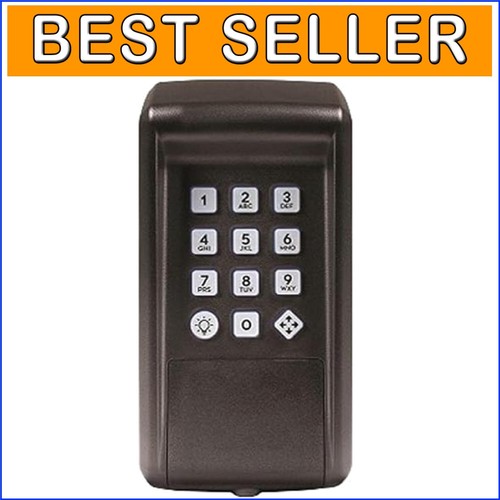 Digital Wireless Keypad - Backlit Entry System with 25 User Codes ...