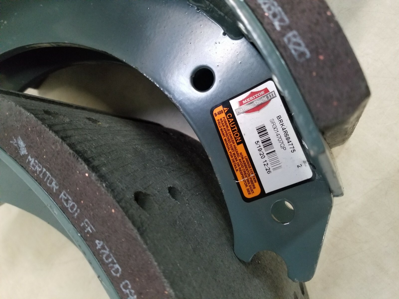 Meritor Brake Pad Set SR3014707QP SMA2124703QP | eBay